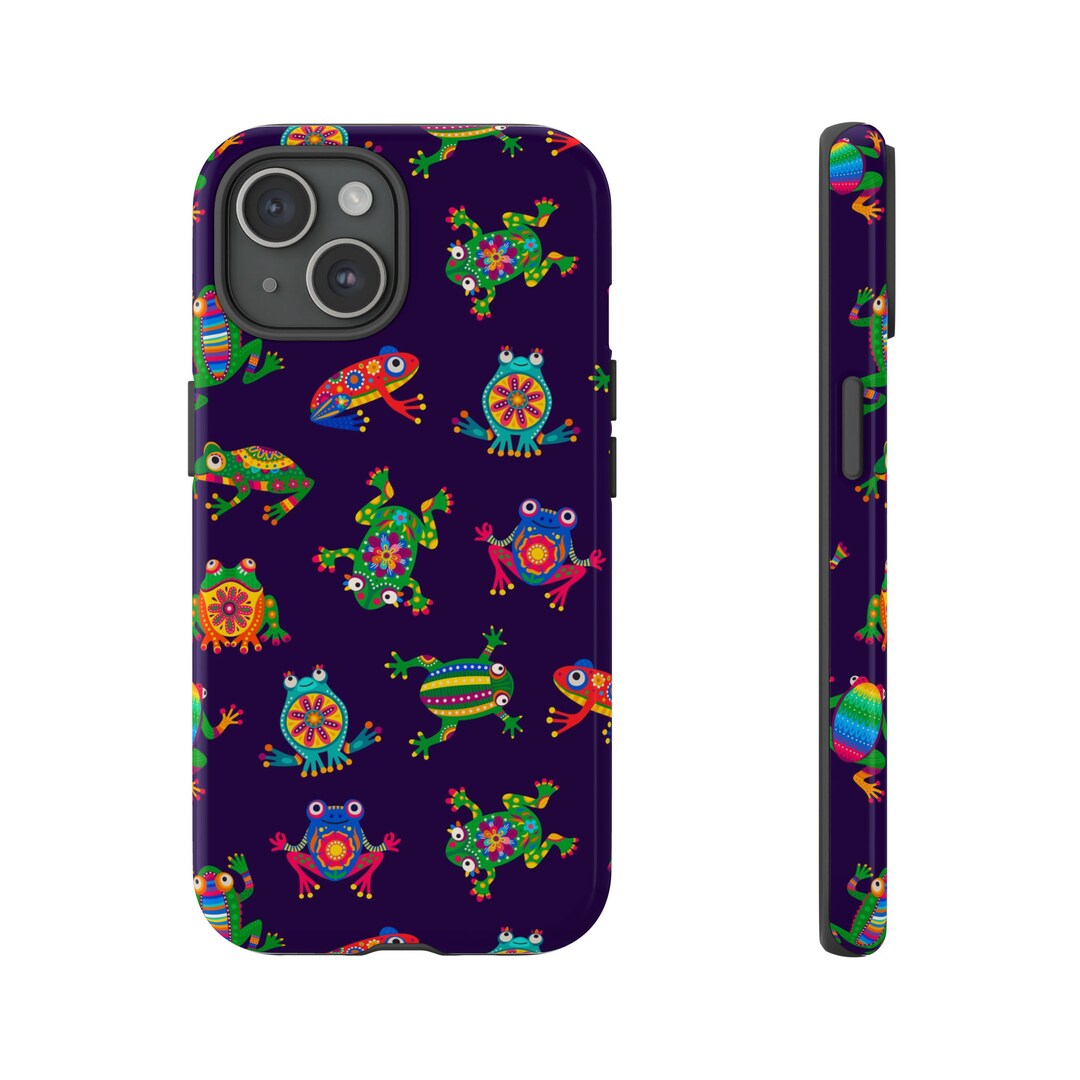 Mexican Frog Phone Case, Mexican Folk Art Phone Case, Alebrije Phone ...
