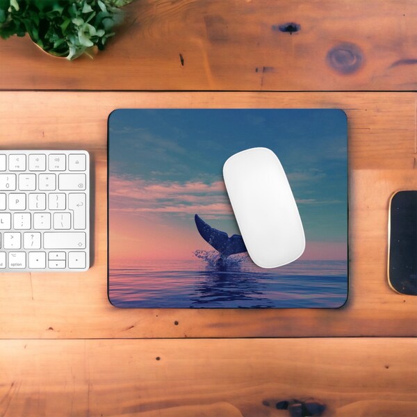 Whale Mousepad - Etsy