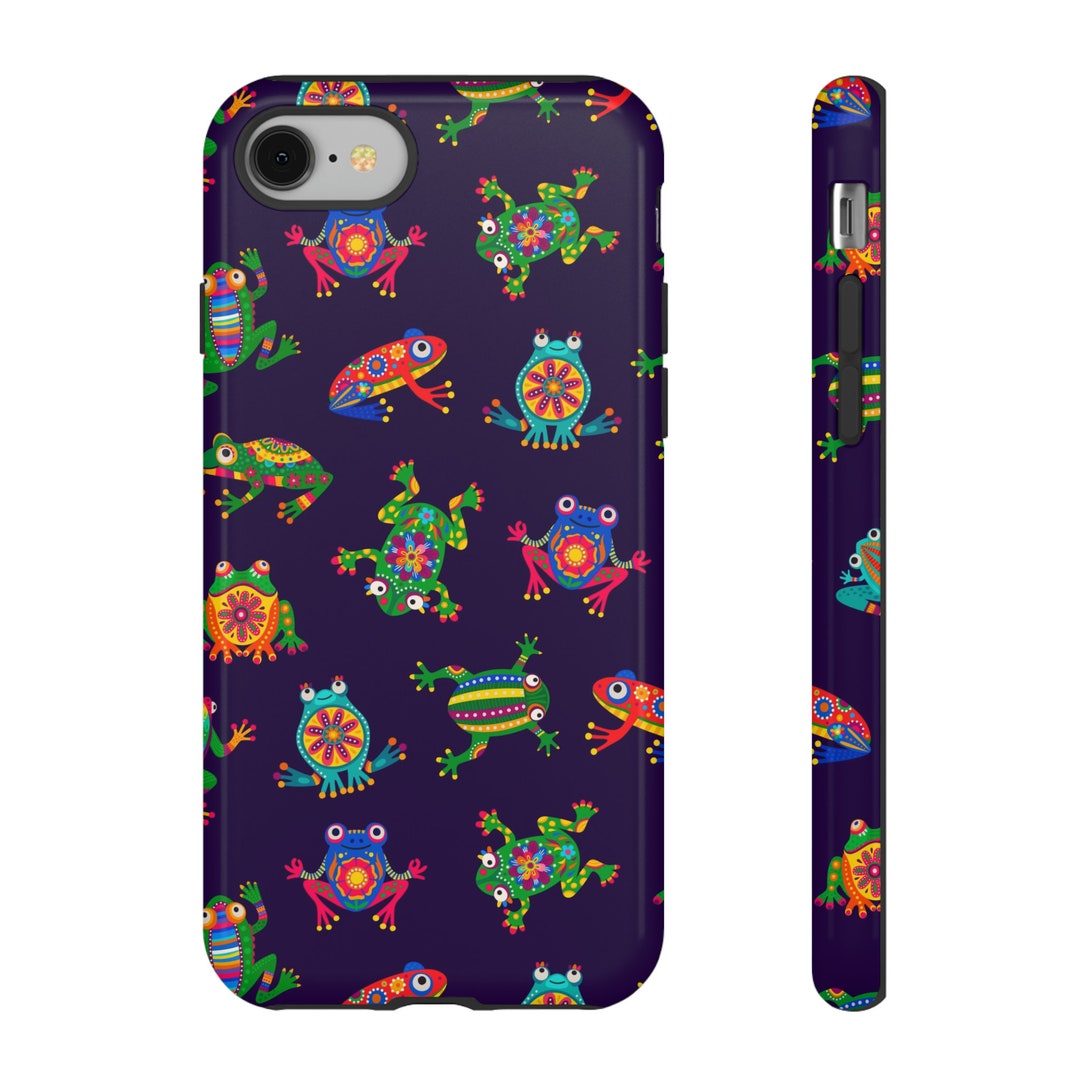 Mexican Frog Phone Case, Mexican Folk Art Phone Case, Alebrije Phone ...