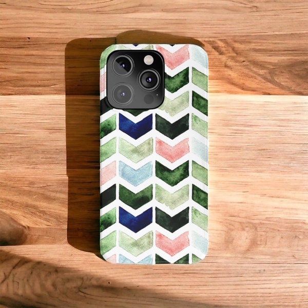 Watercolor Chevron - Etsy