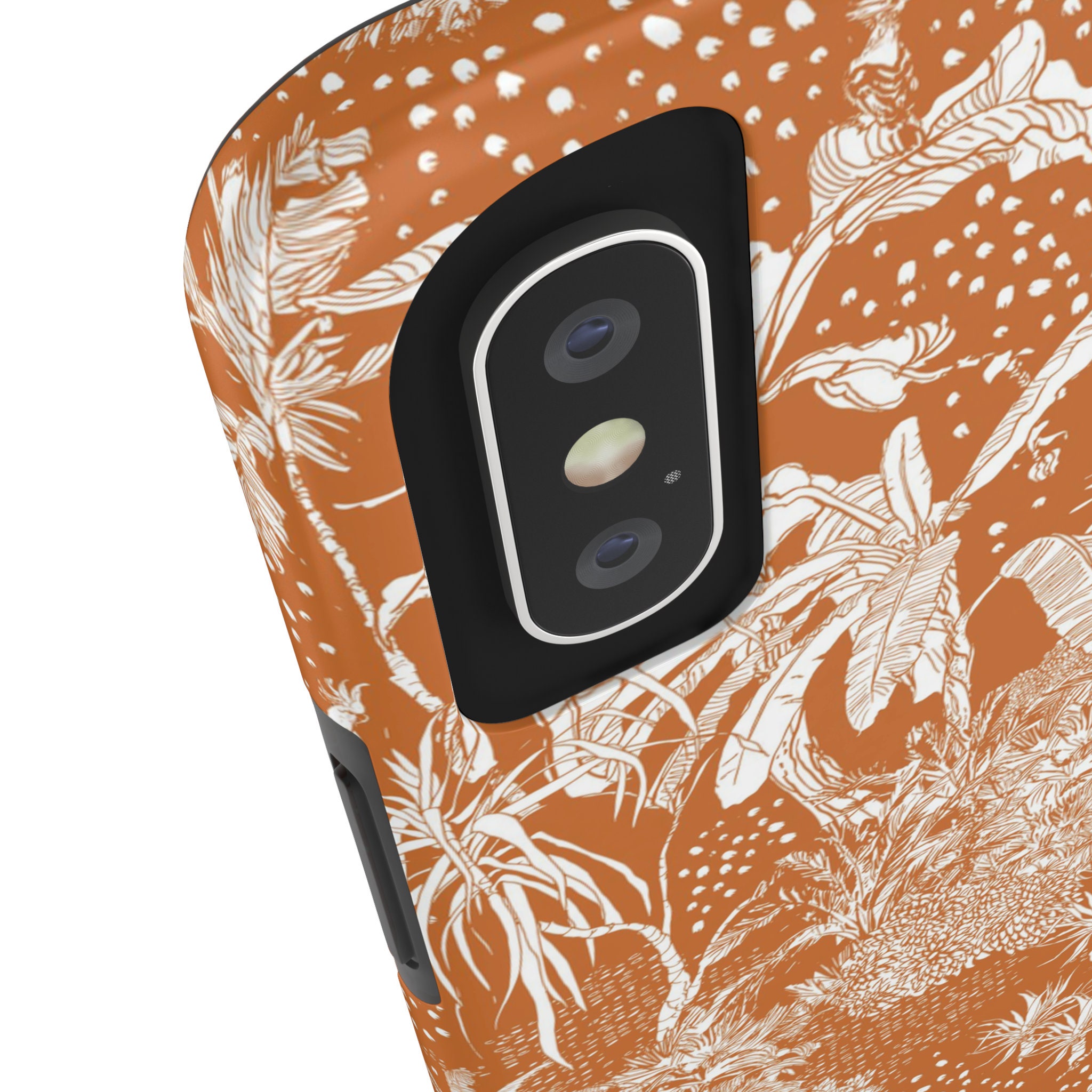 Golden Yellow Safari Toile Phone Case, iPhone 15 Pro Max, Samsung ...
