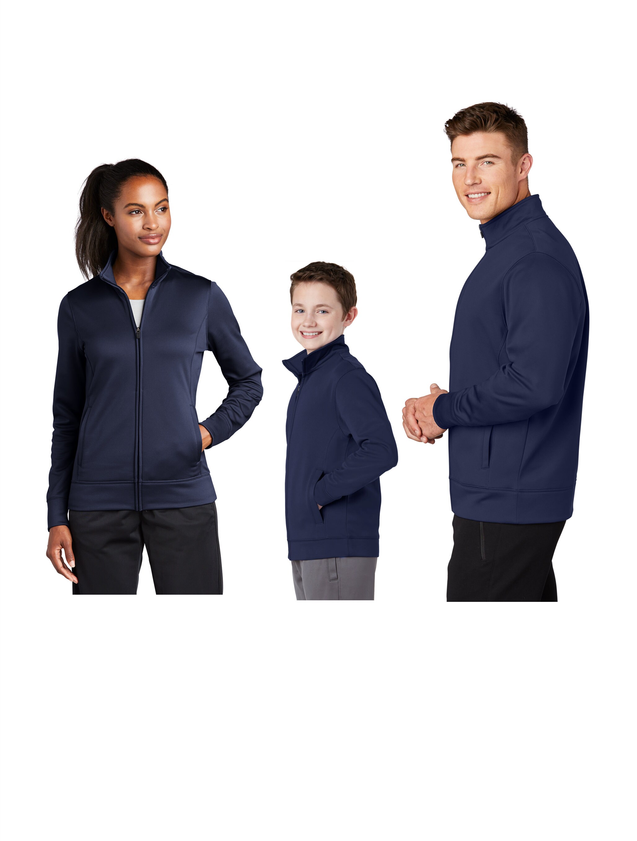 Custom Embroidered Sport-tek Sport-wick Full-zip Track Jacket ...
