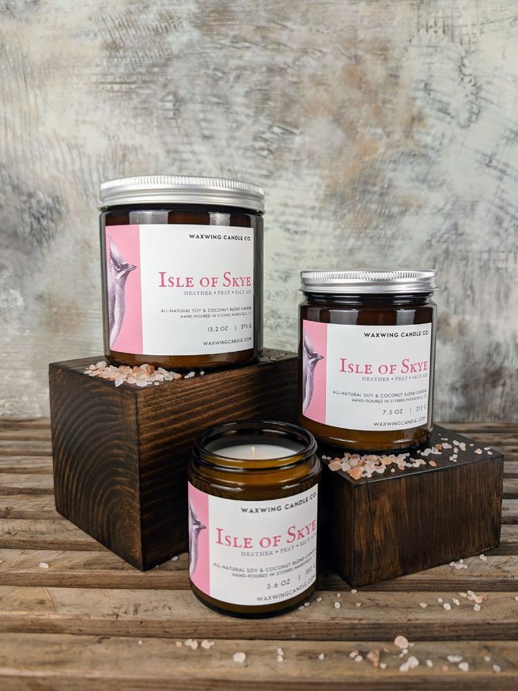 Isle of Skye All-natural Soy Coconut Wax Blend Candle Scotland, Heather ...