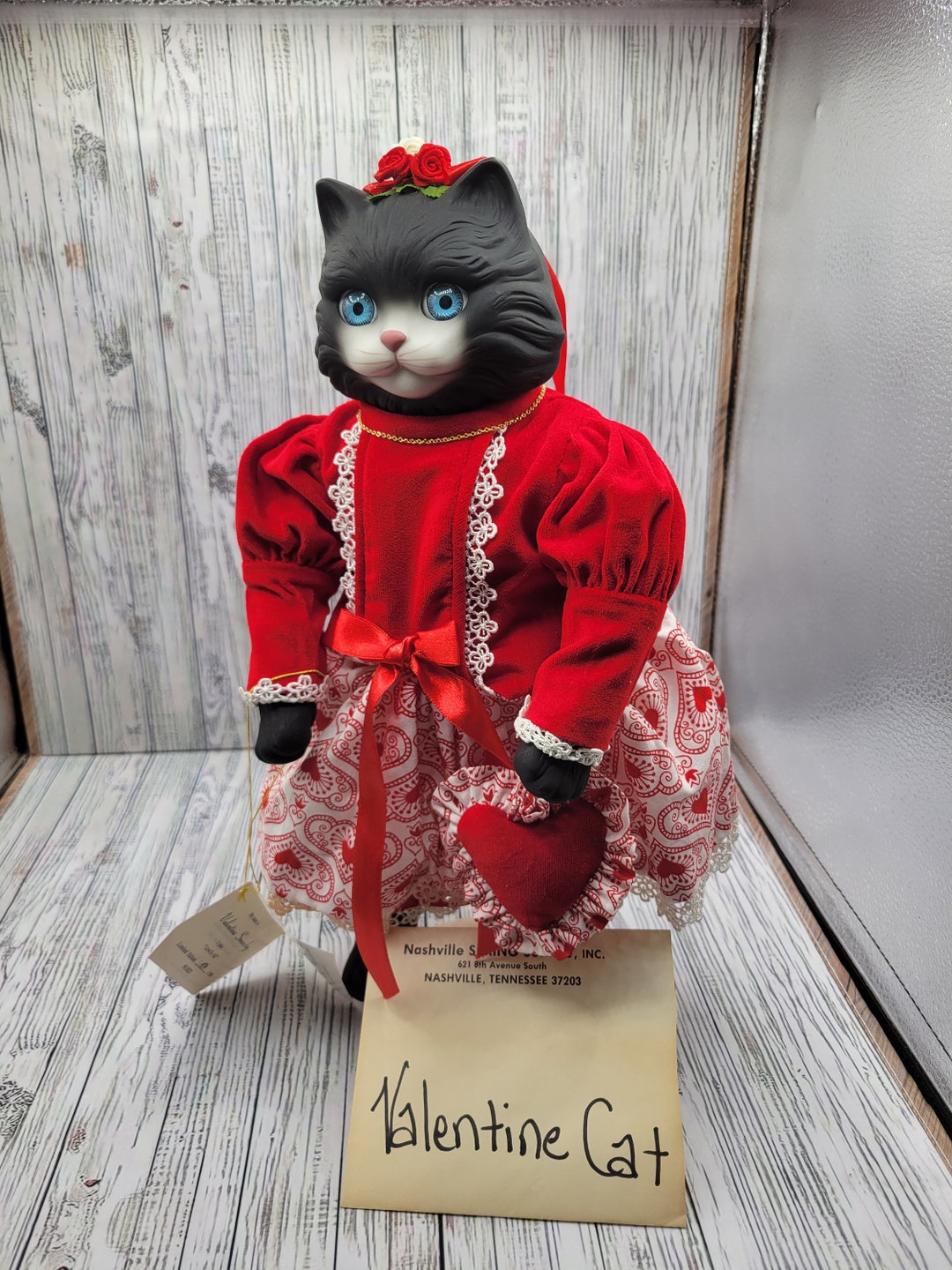 Goebel Betty Jane Carter Doll 1995 Valentina Smoochy Musical Cat ...