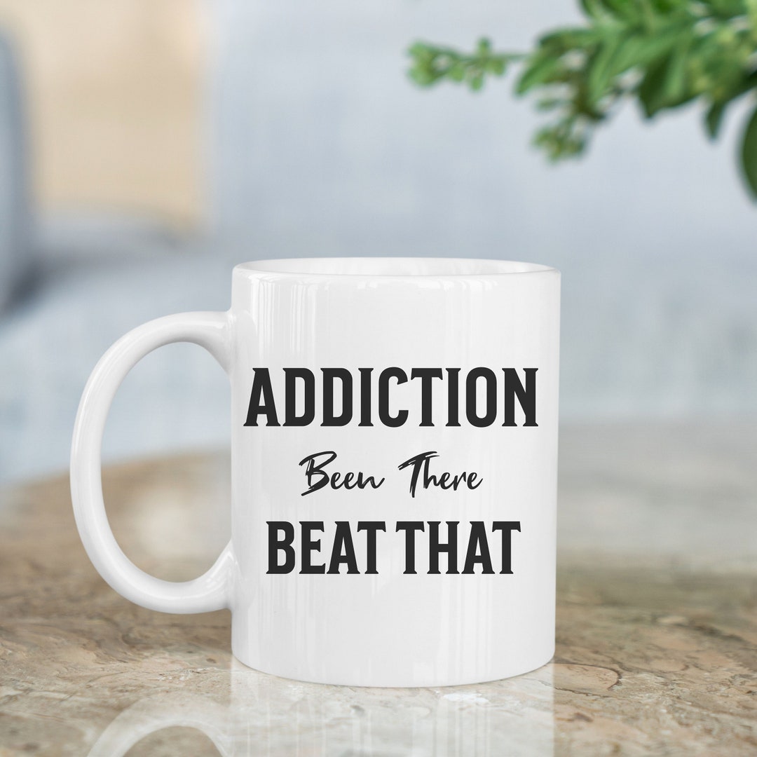 NA Meeting Gift Clean AF Narcotics Anonymous Mug | Sobriety Recovery ...