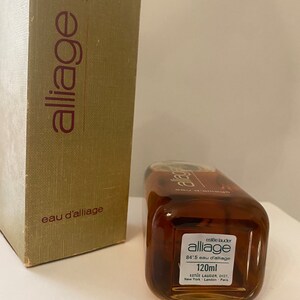 Estèe Lauder Alliage Edt 120 Ml Splash Vintage - Etsy