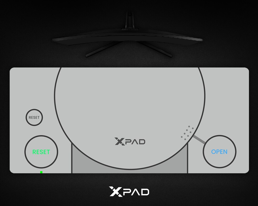 PLAYSTATION 1 RETROGAMING CONSOLE mouse Pad Unique Design, High Quality ...