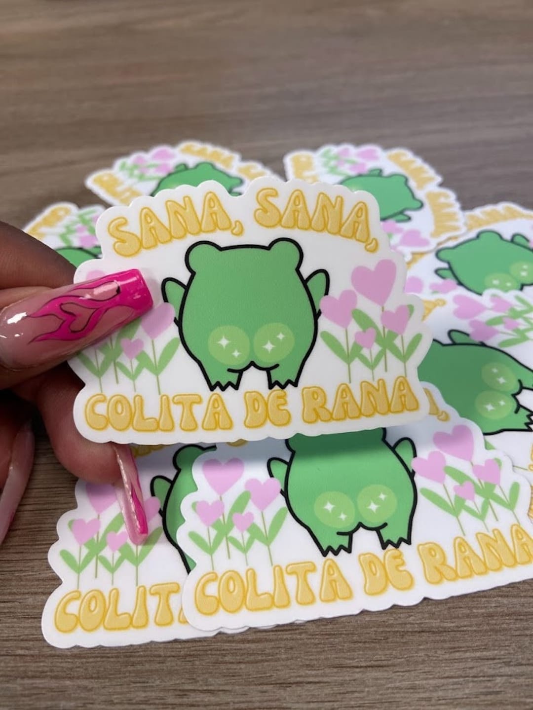 Sana, Sana, Colita De Rana Sticker - Etsy