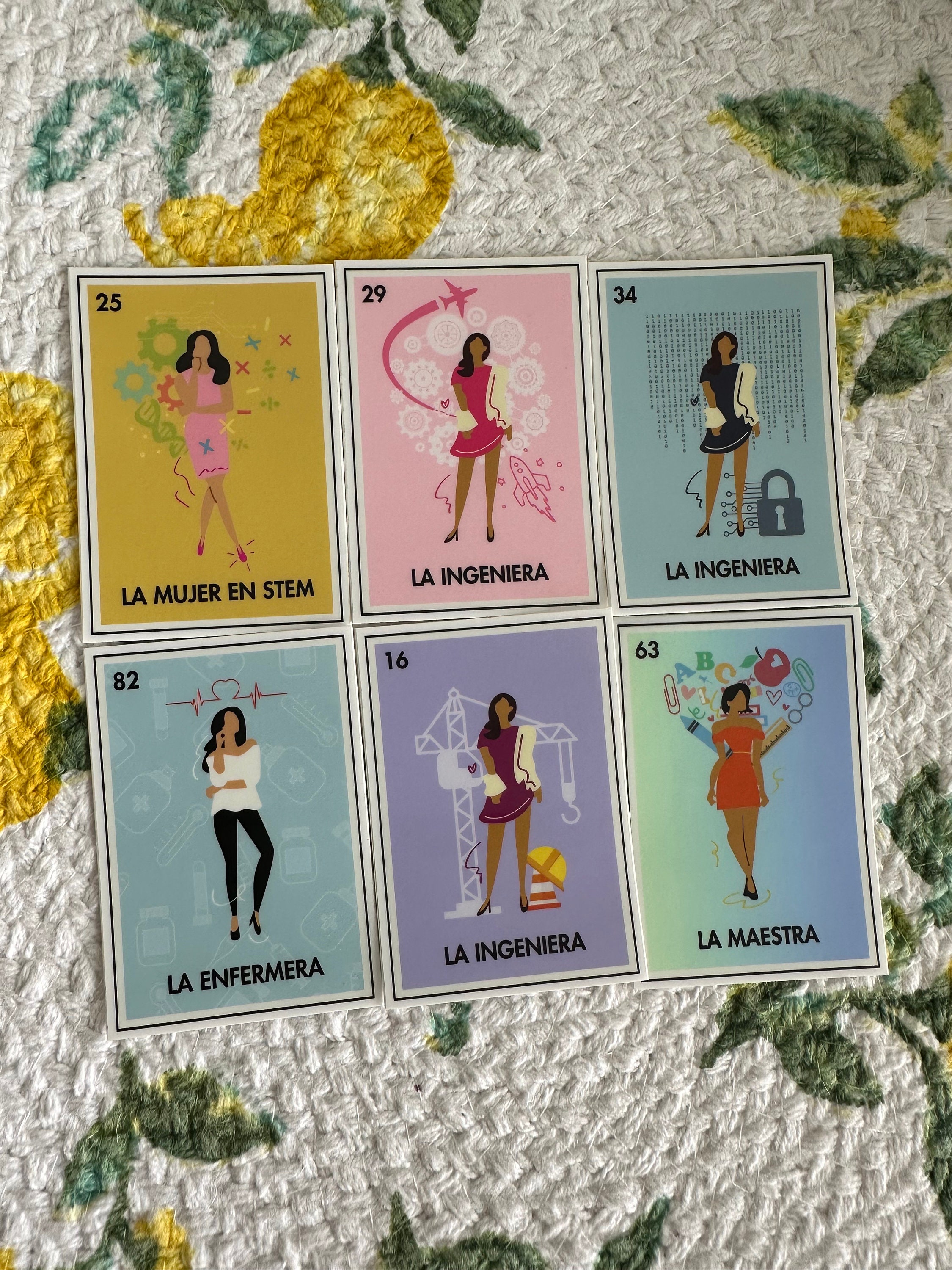 La Ingenieria Gears / Mechanical FEMALE LOTERIA Latina ENGINEER Sticker ...