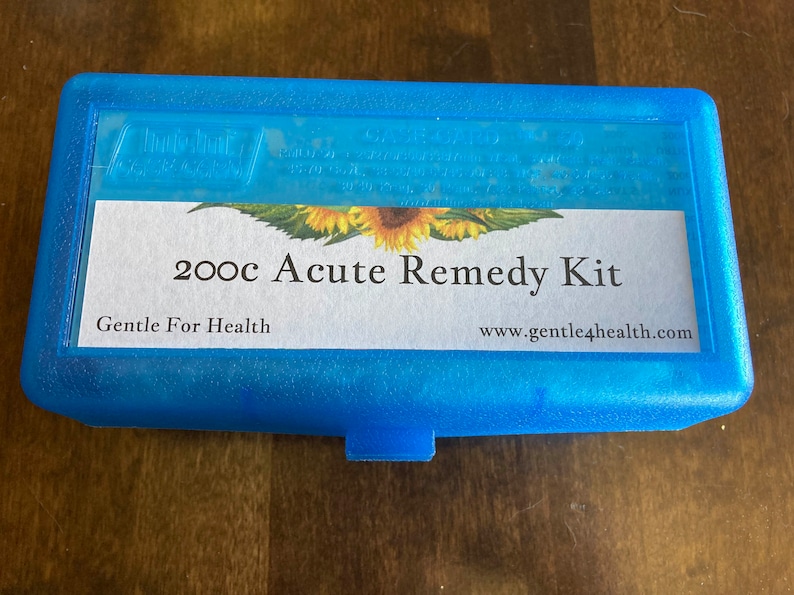 Homeopathic 50 Remedy Kit Guidebook - Etsy