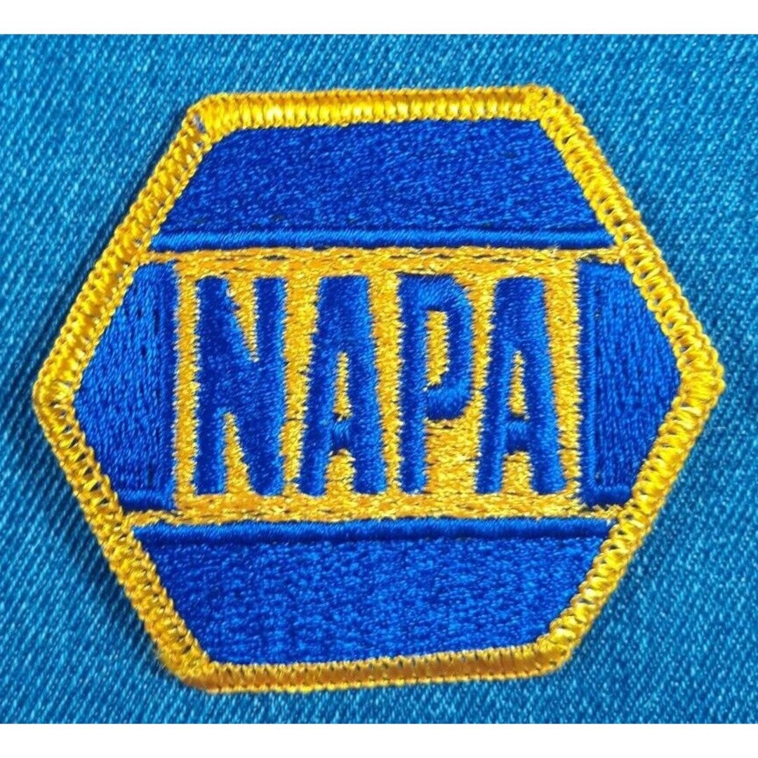 NOS 80s Vintage NAPA Auto Parts Store Racing NASCAR 3" Patch for Hat ...