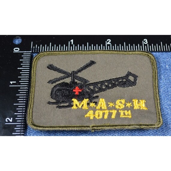 NOS 70's Original MASH 4077th 3" Patch Army Military … - Gem