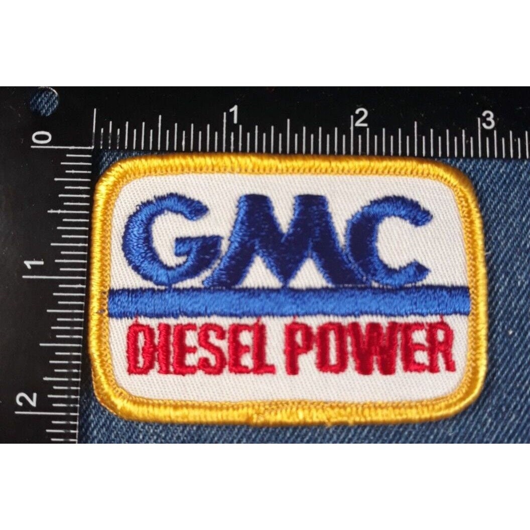 NOS 70s Vintage Original GMC Diesel Power 3"x2" Patch Dealership GM ...