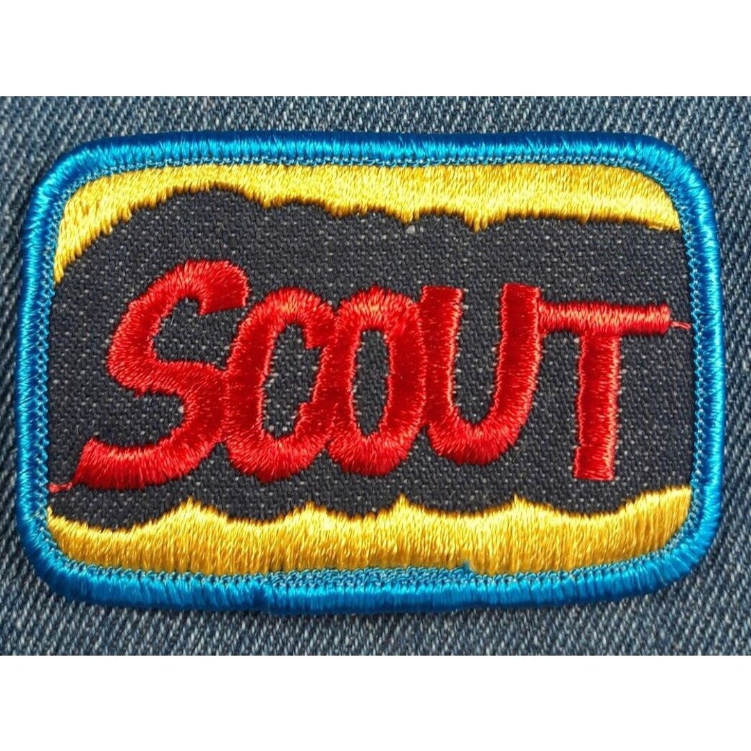 NOS 70s Original International Scout 3" Patch 4X4 Auto Truck off Road ...