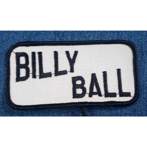 NOS 70s Vintage Original Billy Ball 4" Patch Baseball… - Gem
