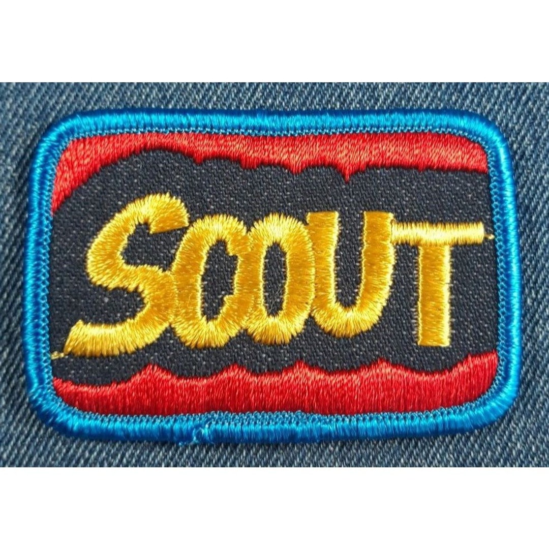 NOS 70s Original International Scout 3" Patch 4X4 Auto Truck off Road ...