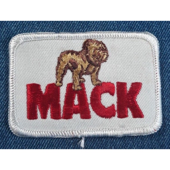 Original Vintage Mack Truck Iron On Transfer - Gem