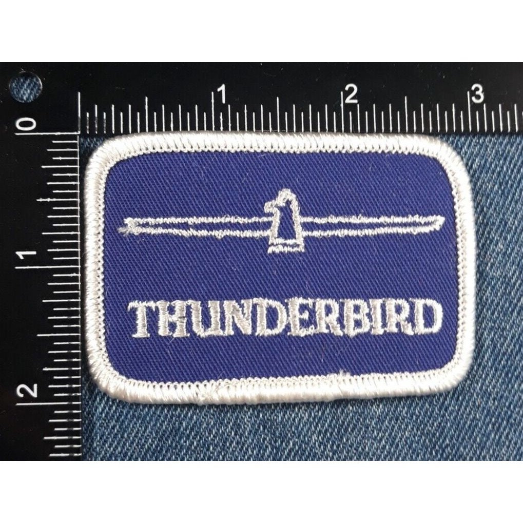 Vintage NOS Ford Thunderbird 3" Patch Shirt Jacket Hat - Classic Car ...
