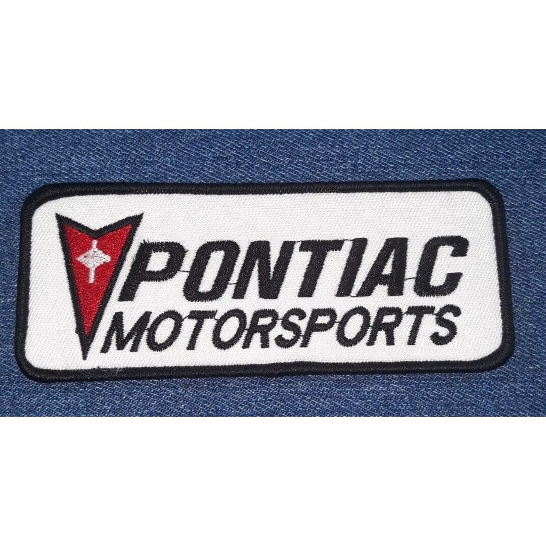 NOS Original 80s Vintage Pontiac Motorsports 5" Patch Car Racing NASCAR ...