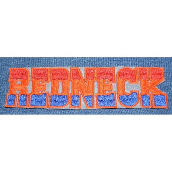 Original NOS Vintage 70s REDNECK 6" Patch Iron-On Rod… - Gem