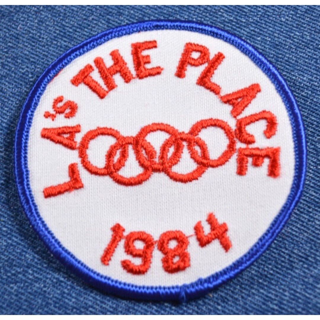 NOS 80s Vintage 1984 OLYMPIC Los Angeles Summer Games 3" Patch Original ...
