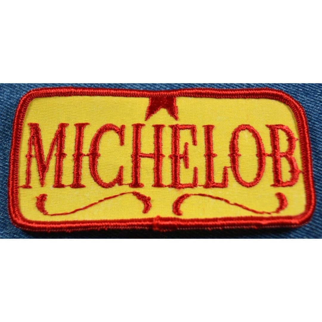 Vintage 70s NOS Original Michelob Beer 4" Patch - Red - Beer Ale ...