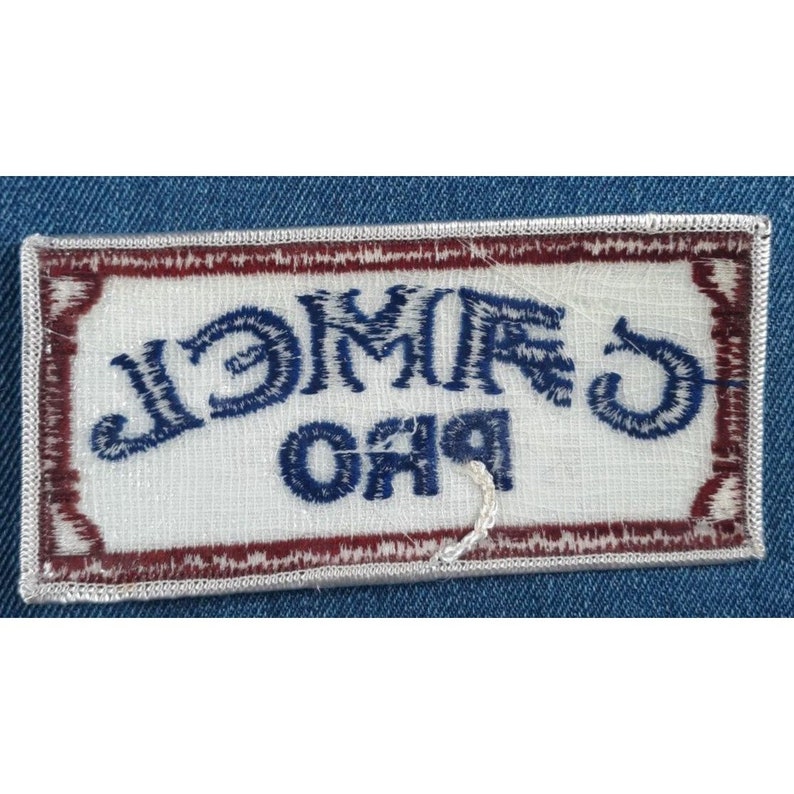 NOS 80s Vintage Camel Pro Cigarettes Tobacco 4.5" Patch NASCAR Racing ...