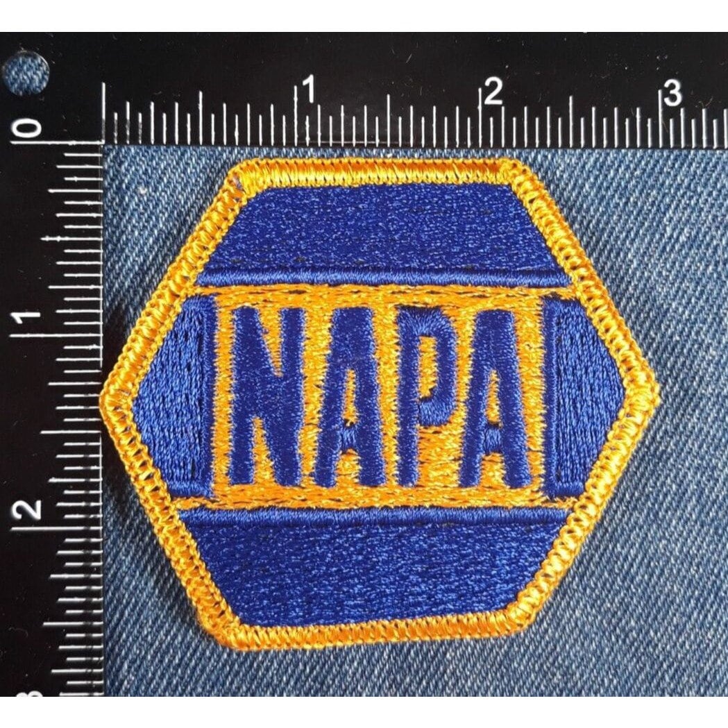 NOS 80s Vintage NAPA Auto Parts Store Racing NASCAR 3" Patch for Hat ...