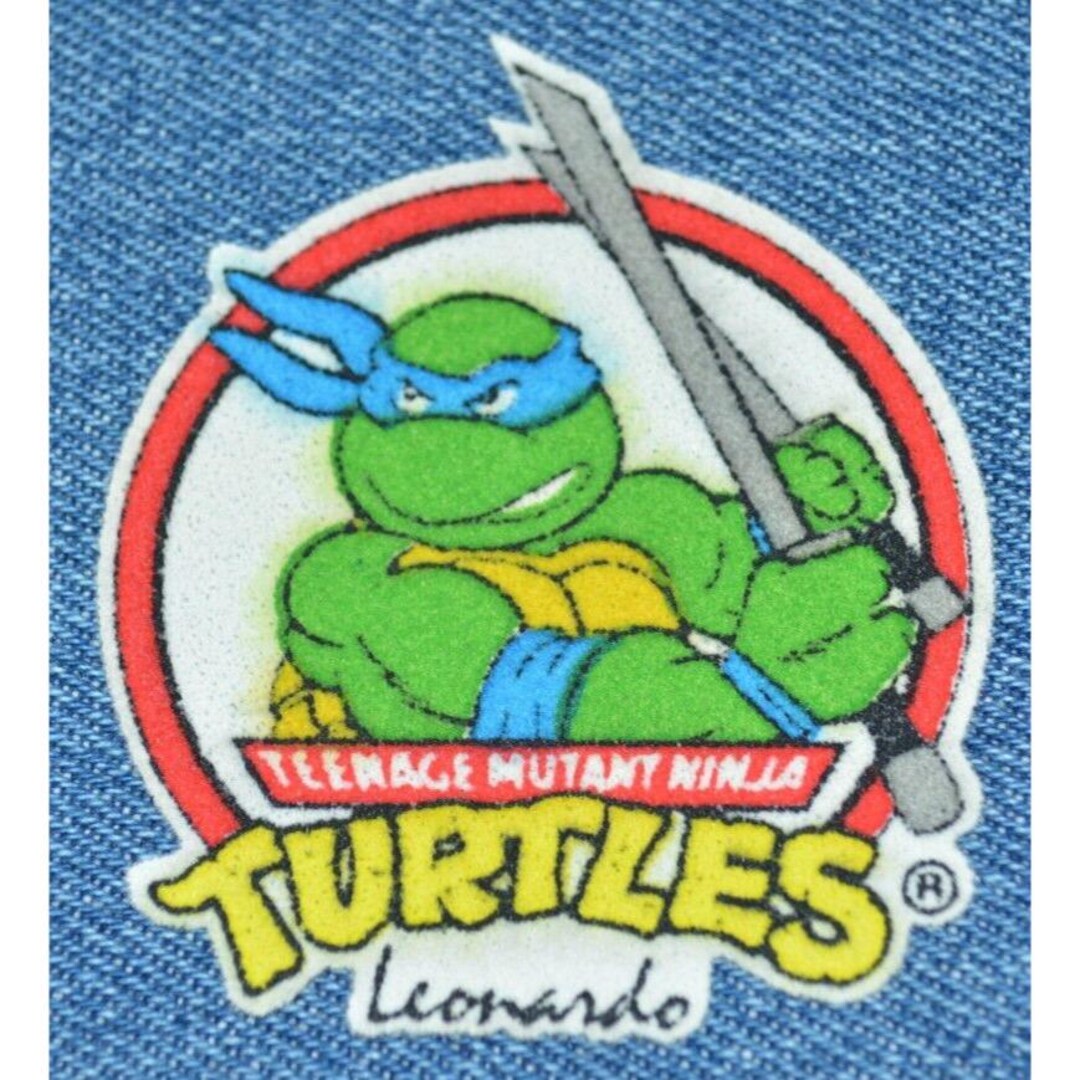 Original Vintage 90s TMNT Ninja Turtles 3" Heat Transfer Iron-on Patch ...