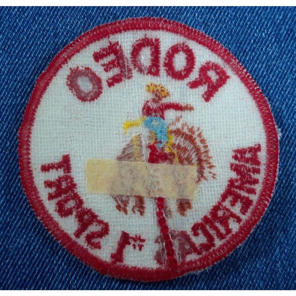 NOS Vintage Rodeo America's 1 Sport 3 Patch Cowboy - Etsy