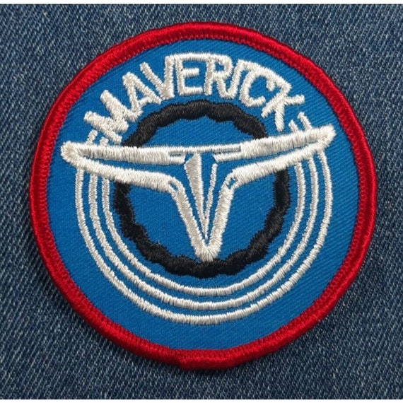Nos Vintage FORD MAVERICK 3" PATCH - Automotive - Cla… - Gem
