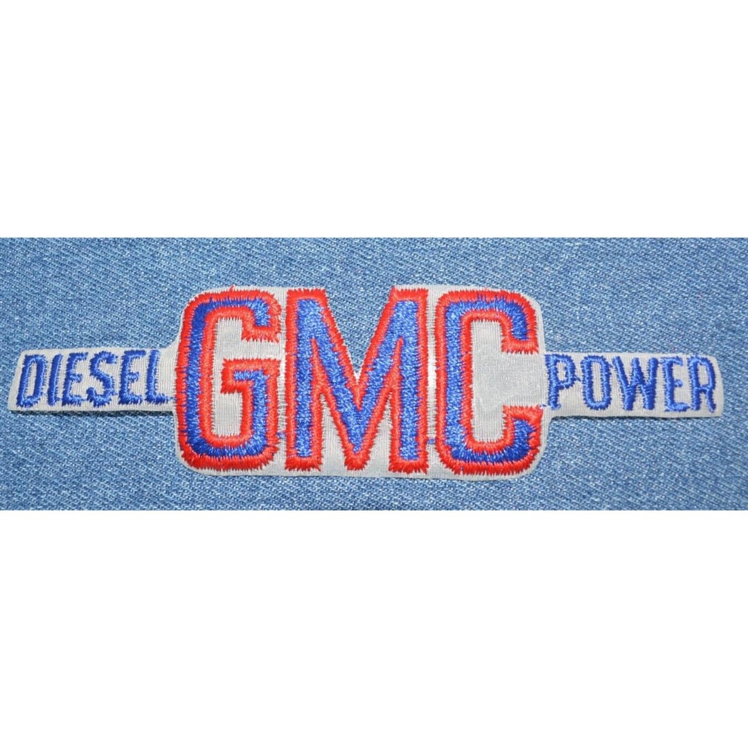 Original Vintage 70s GMC Diesel Power 6" Patch Iron-on Automotive ...