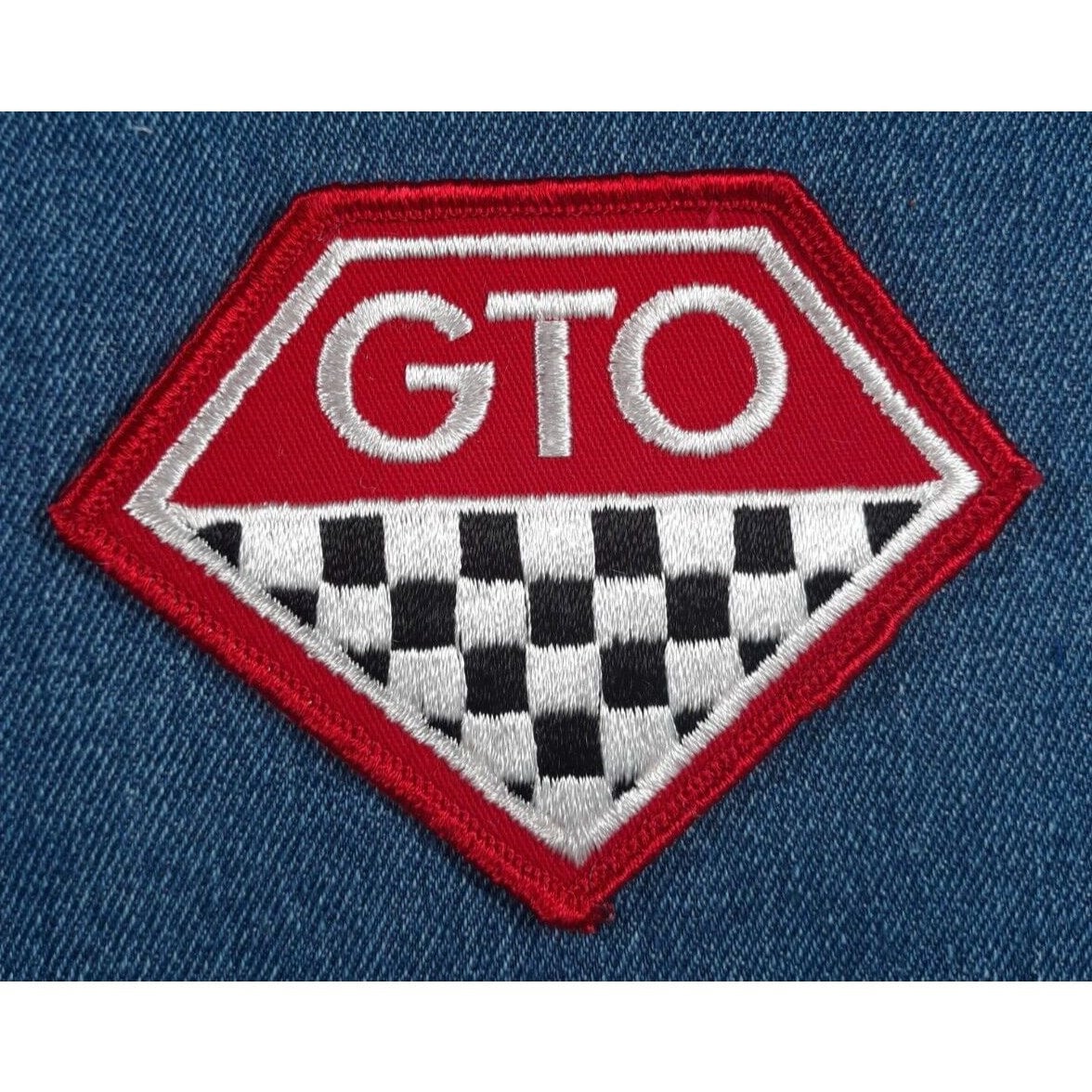 Nos Vintage Pontiac GTO Patch Sew-on Embroidered 3.75"x3" - Retro ...