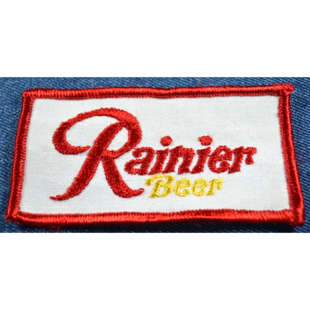 Vintage 70s Original Rainier Beer 4" Patch - Ale IPA Hops Retro Alcohol ...
