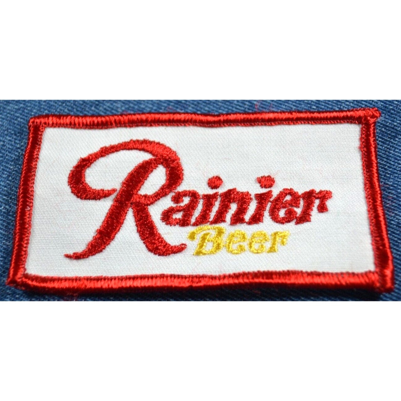 Vintage 70s Original Rainier Beer 4" Patch - Ale IPA Hops Retro Alcohol ...