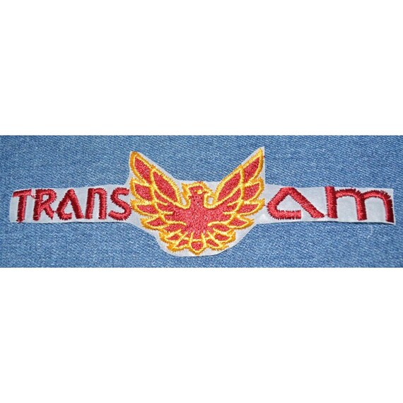Original NOS Vintage 70s TRANS AM 7" Patch Iron-On Au… - Gem