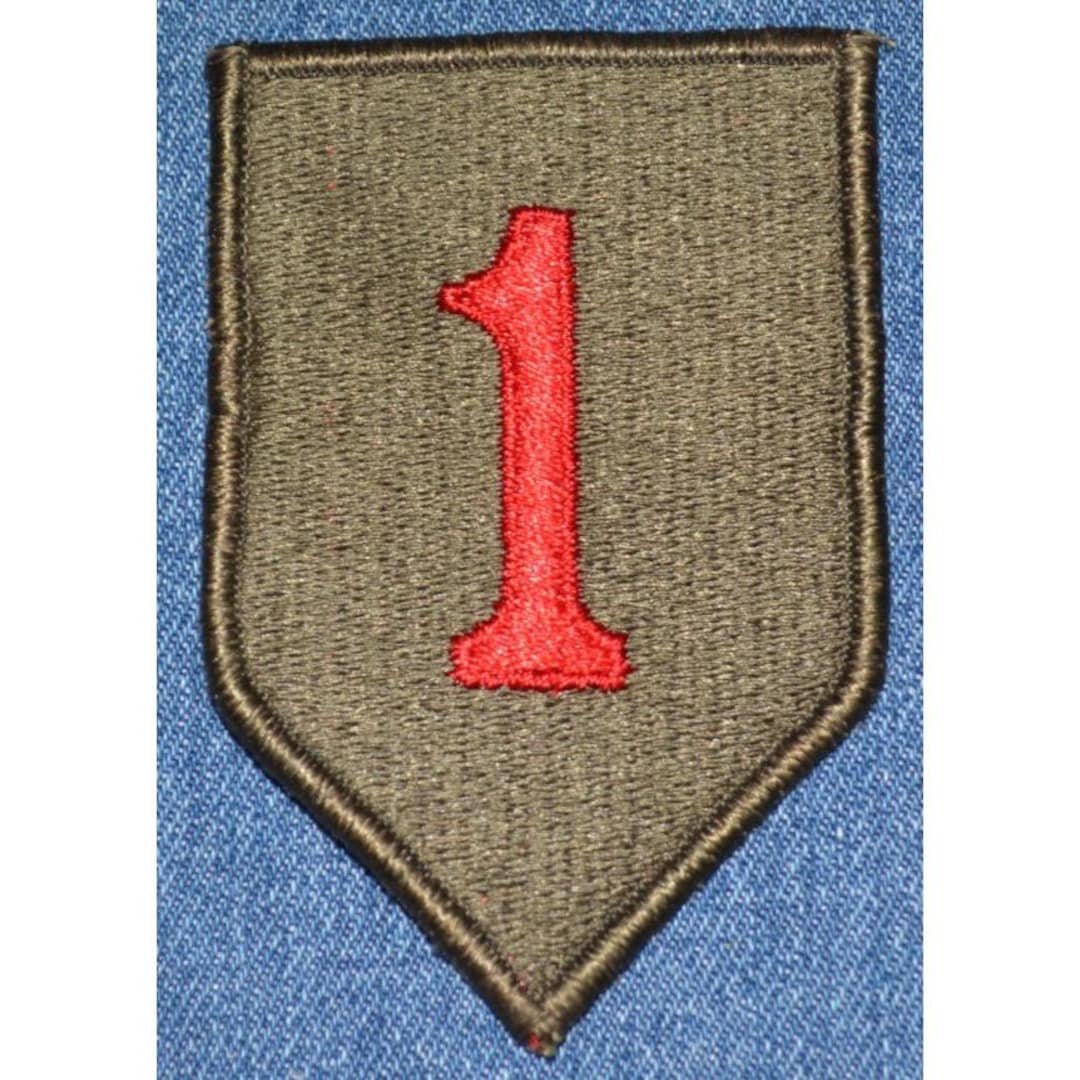 Original Vintage USA 1ST Army Infantry Division BIG RED One 3.5" Patch - Etsy