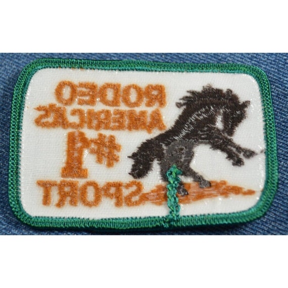 Original NOS 70s Vintage Rodeo America's #1 Sport 3" … - Gem
