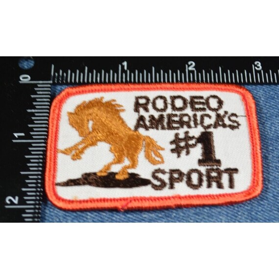 Original NOS 70s Vintage Rodeo America's #1 Sport 3" … - Gem