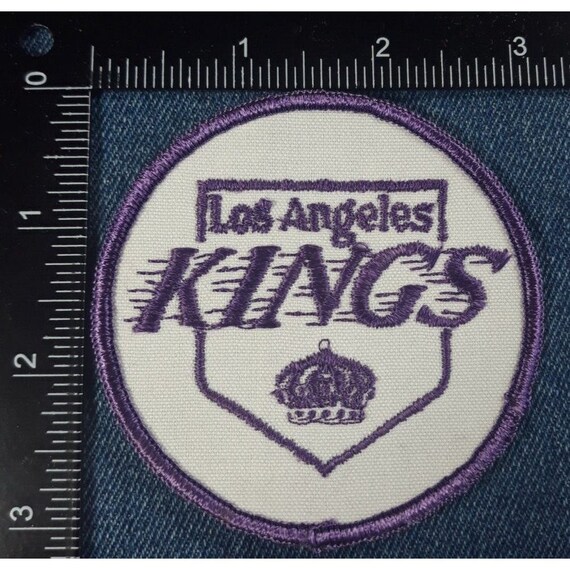 NOS 70s Vintage Los Angeles LA KINGS 3" Patch Logo Ic… - Gem