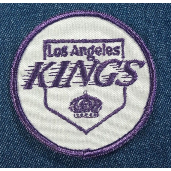 NOS 70s Vintage Los Angeles LA KINGS 3" Patch Logo Ic… - Gem