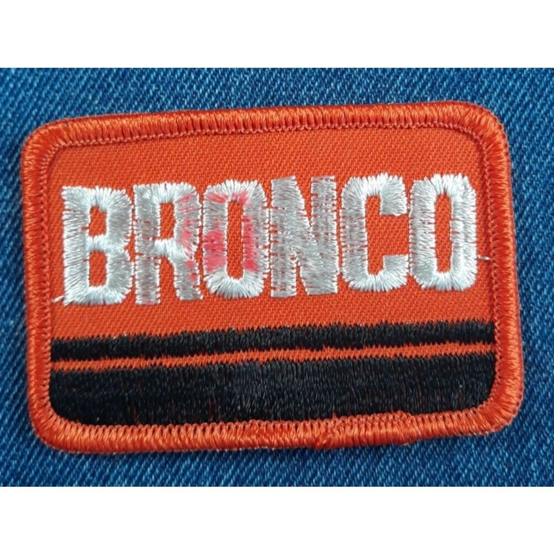 Nos 70s Vintage Original Ford Bronco 3" Patch 4X4 Offroad Automotive ...