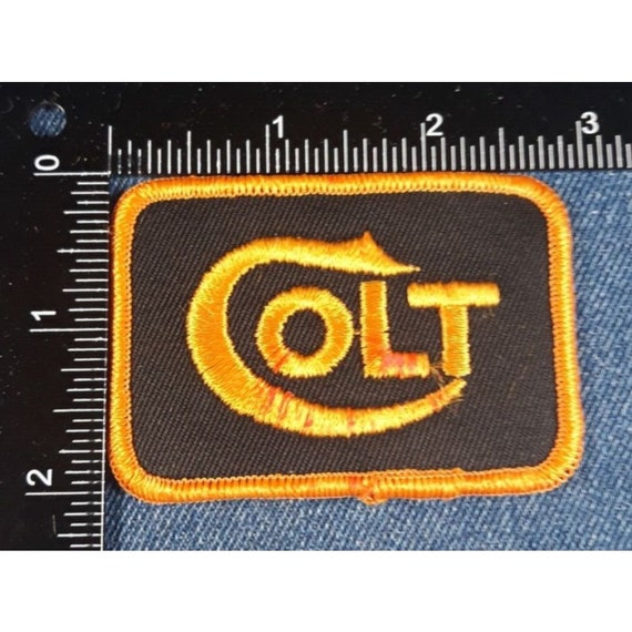 NOS 80s Original Vintage Colt 3" Patch Rifle Shotgun … - Gem