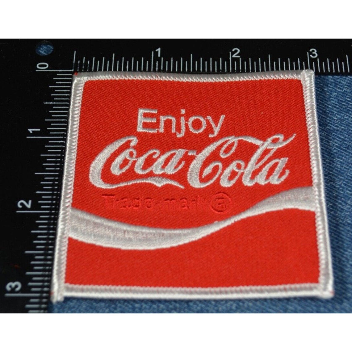 70s Original Vintage ENJOY COCA-COLA 3" Patch Cola Coke Soda Pop Soft ...