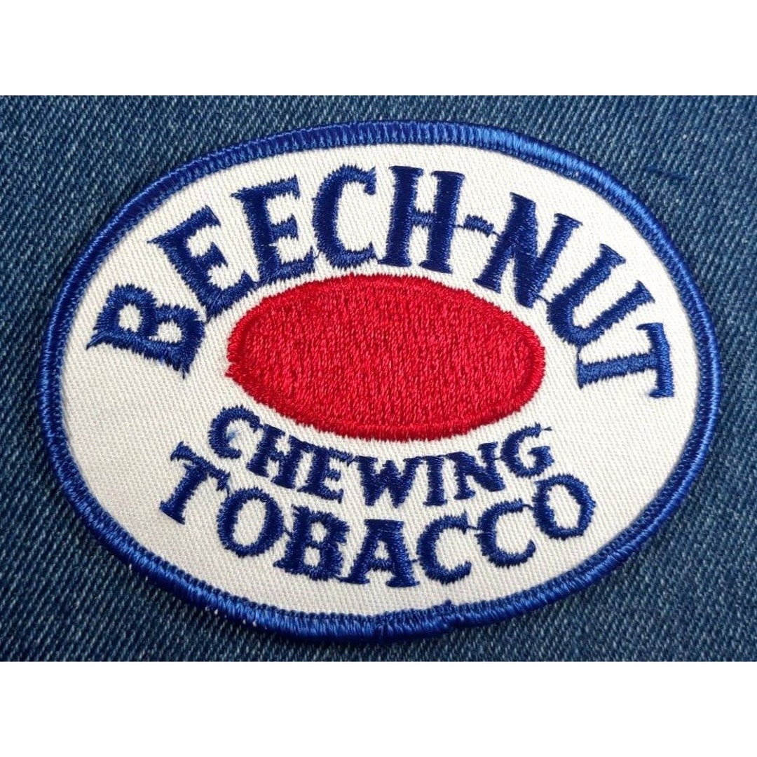 NOS 70s Vintage Original Beech-nut Chewing Tobacco 4"x3" Patch Chew ...