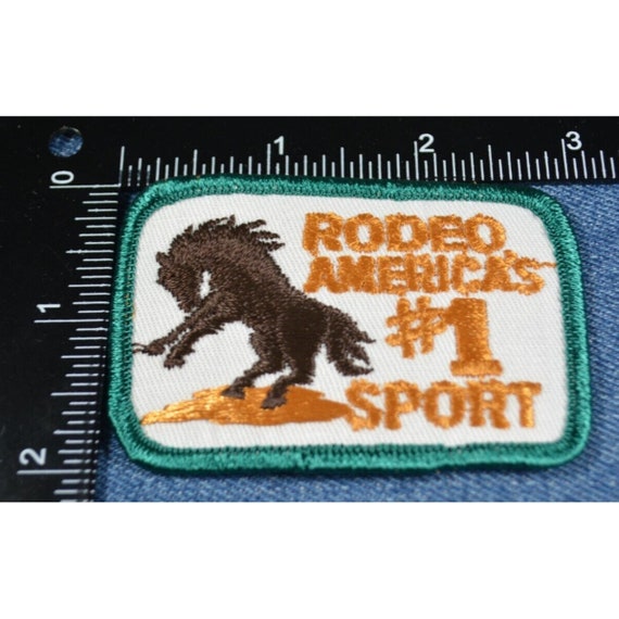 Original NOS 70s Vintage Rodeo America's #1 Sport 3" … - Gem