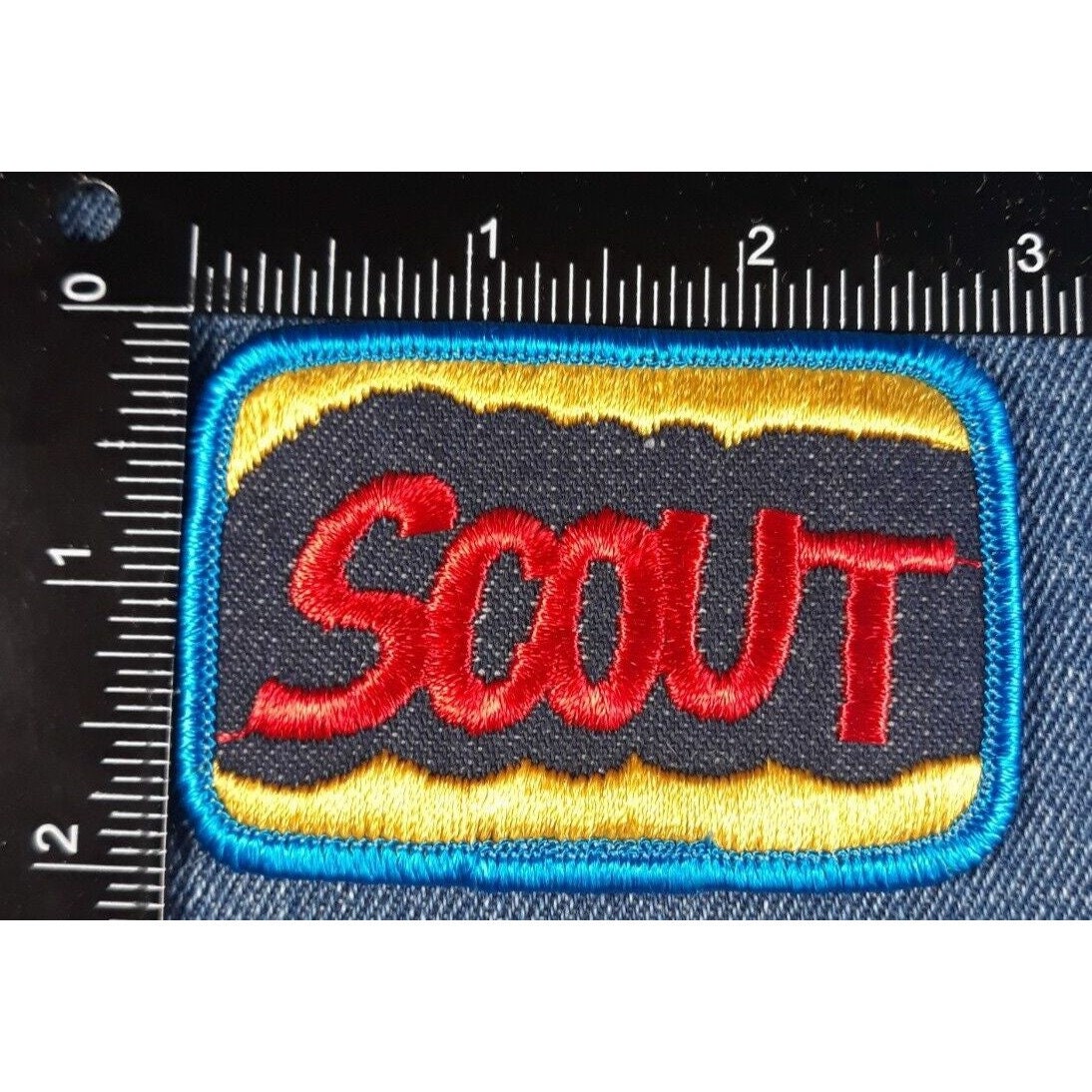NOS 70s Original International Scout 3" Patch 4X4 Auto Truck off Road ...