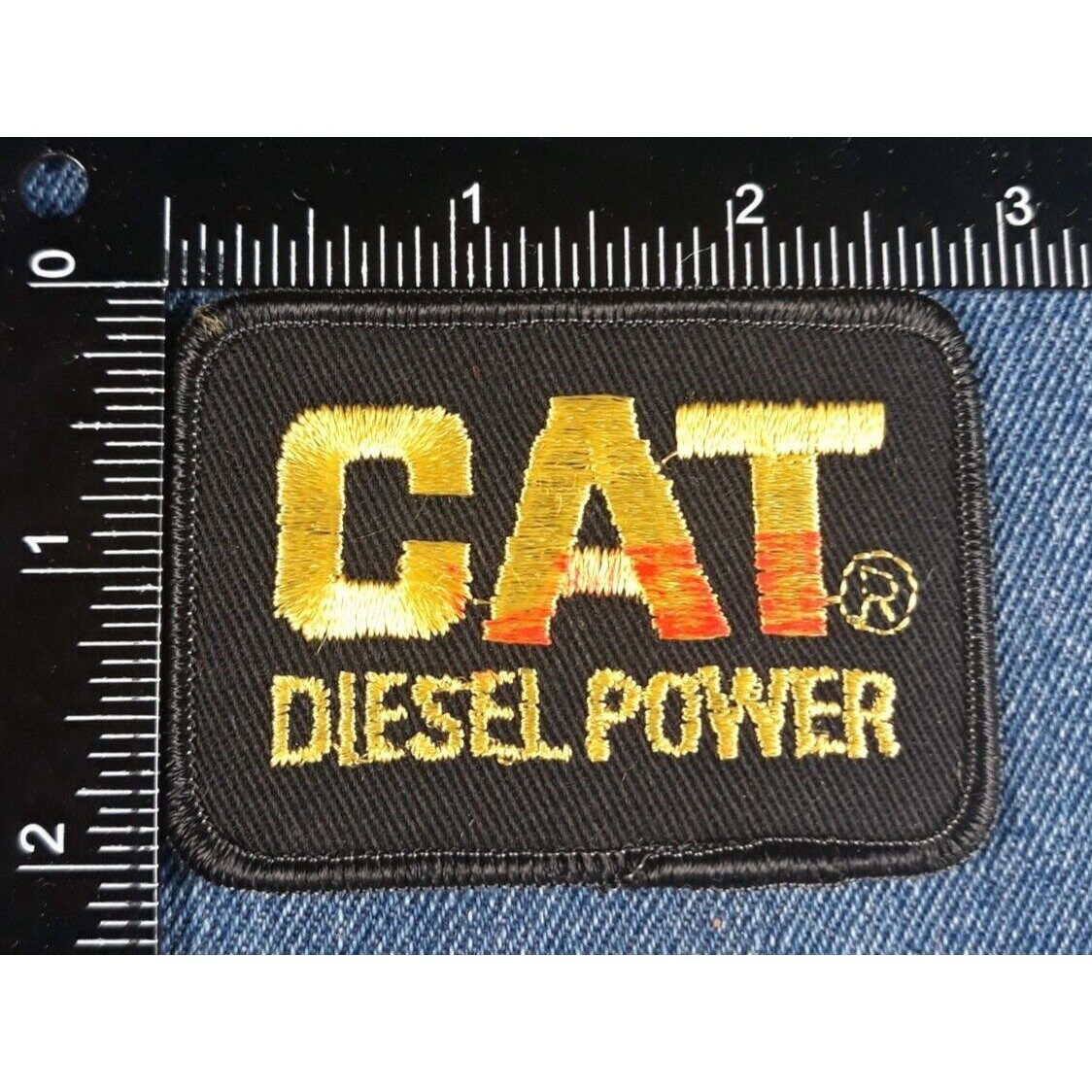 Nos 70s Original Vintage Cat Diesel Power 3" Patch - Heavy Equipment ...