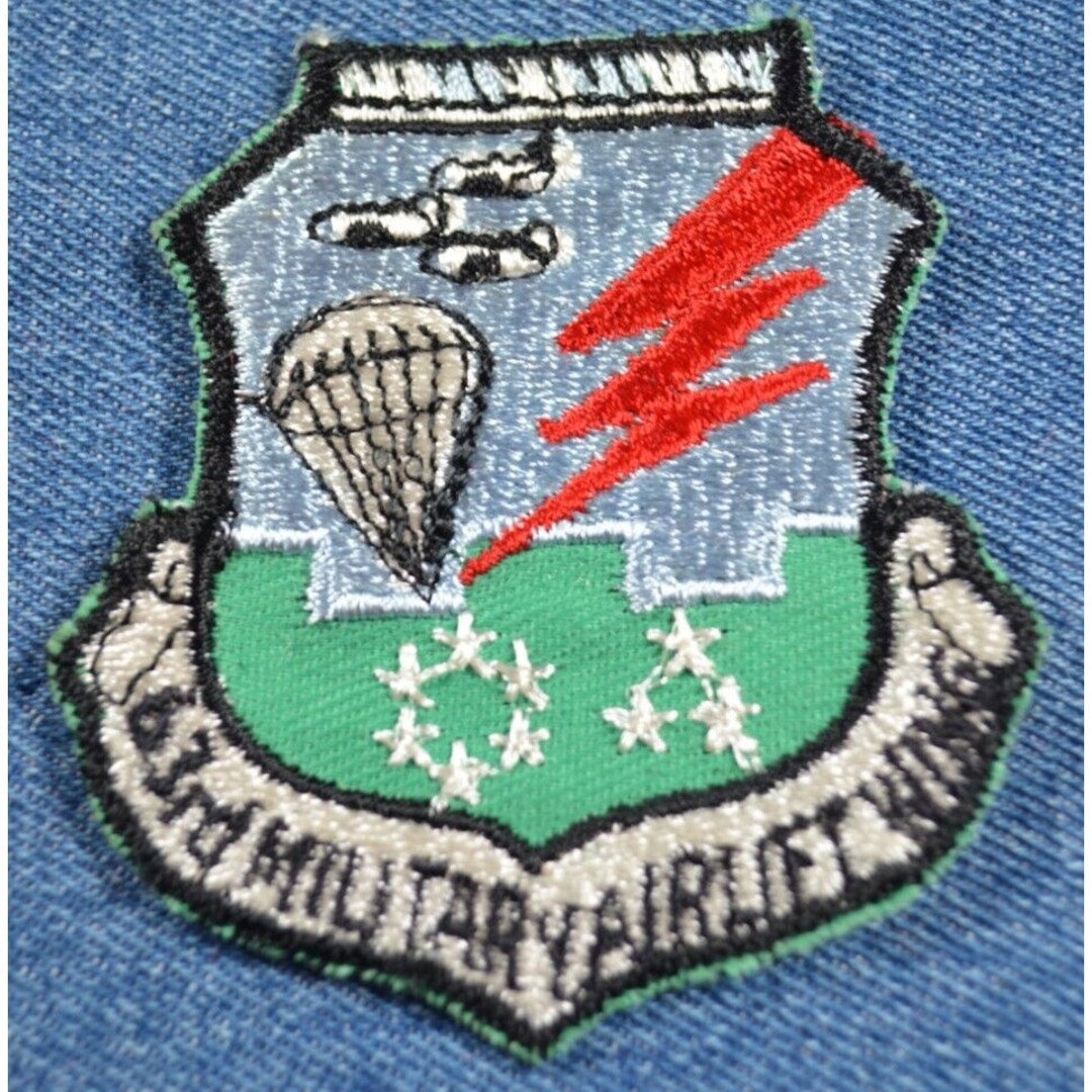 Original Vintage USAF 63rd Military AIRLIFT WING 3" Patch Air Force ...
