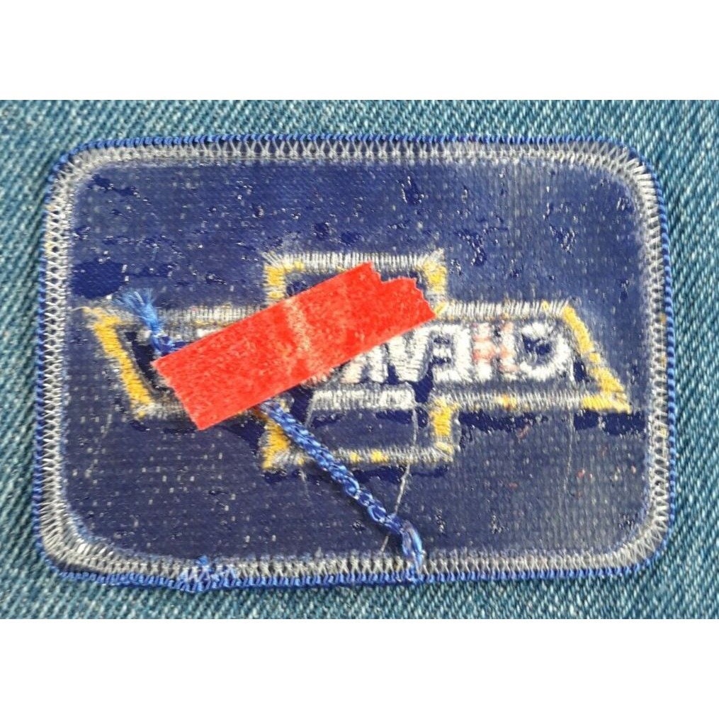 Nos 70s Vintage Chevrolet 3" Patch Bowtie Dealership Chevy Muscle Car ...